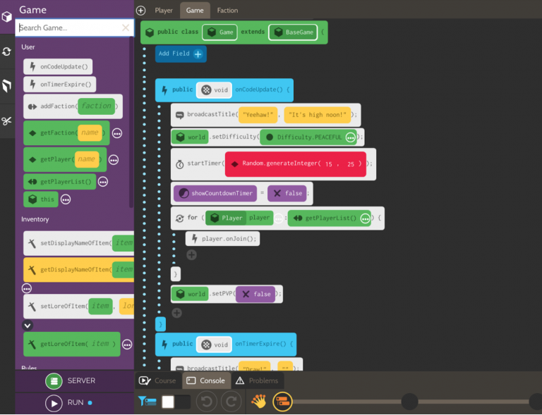 Minecraft Coding - Code Kids Robotics